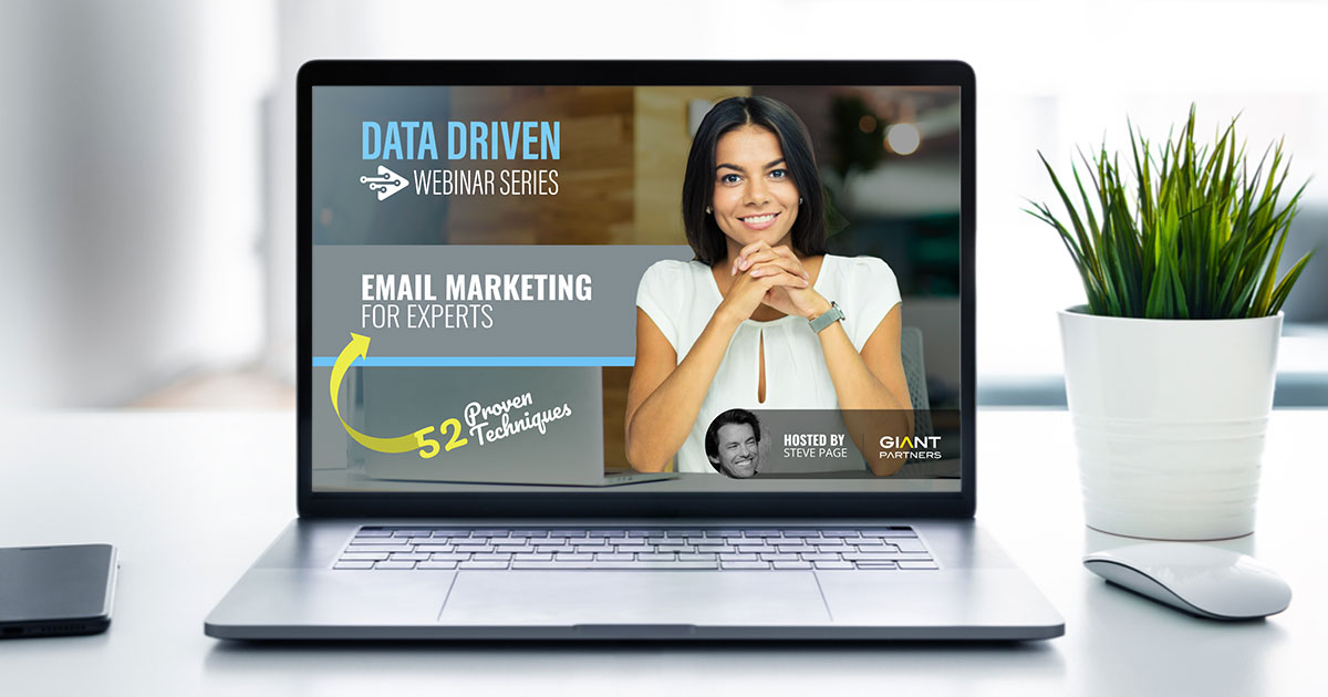Email Marketing for Experts: Data Driven Webinar Series